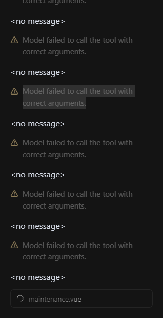 cursor中的Model failed to call the tool with correct arguments.问题_开发工具-CSDN问答