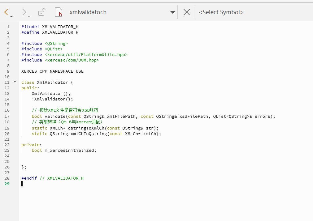 xerces-c与Qt集成后，XML无法正确校验_编程语言-CSDN问答