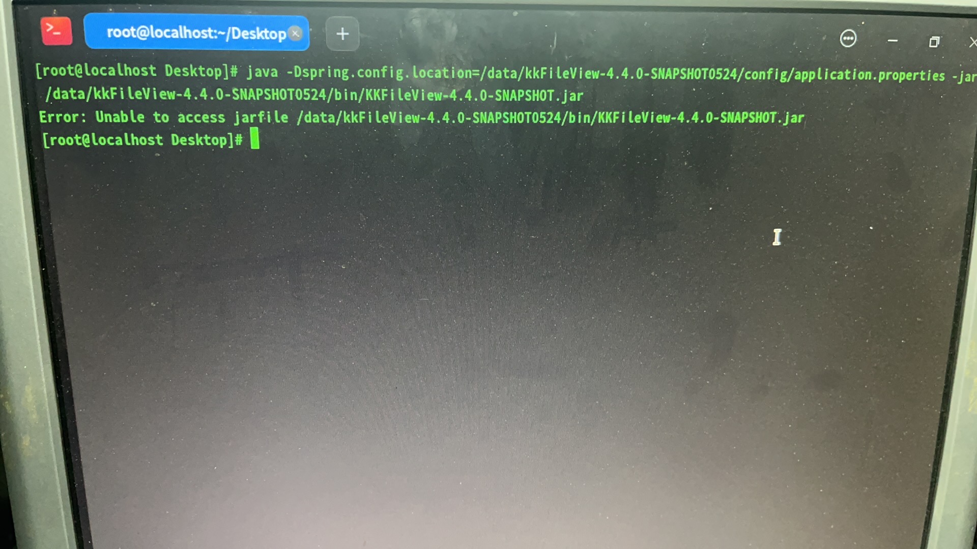 Java -jar启动kkfileView问题。_运维-CSDN问答
