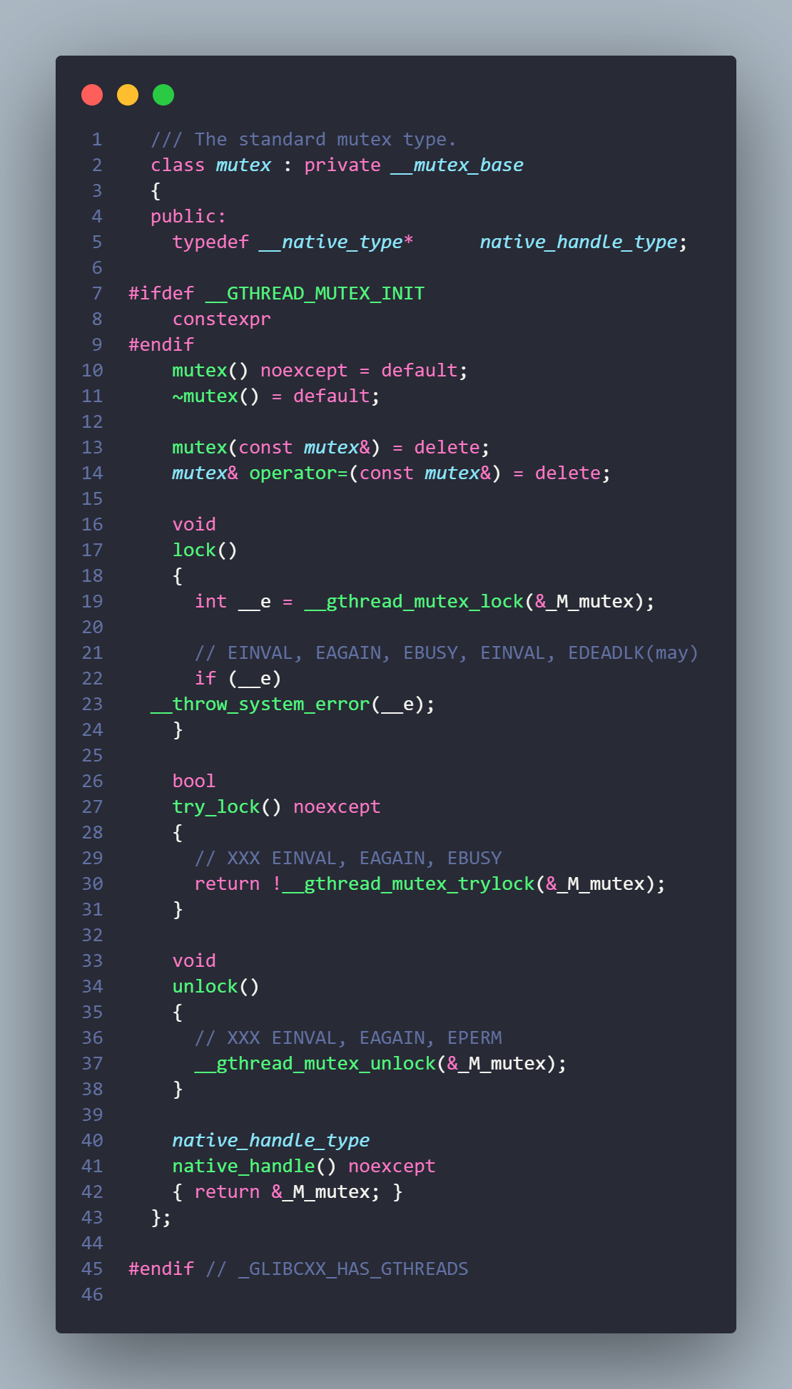 std没有成员mutex，如何解决？(标签-c++|关键词-多线程)_编程语言-CSDN问答