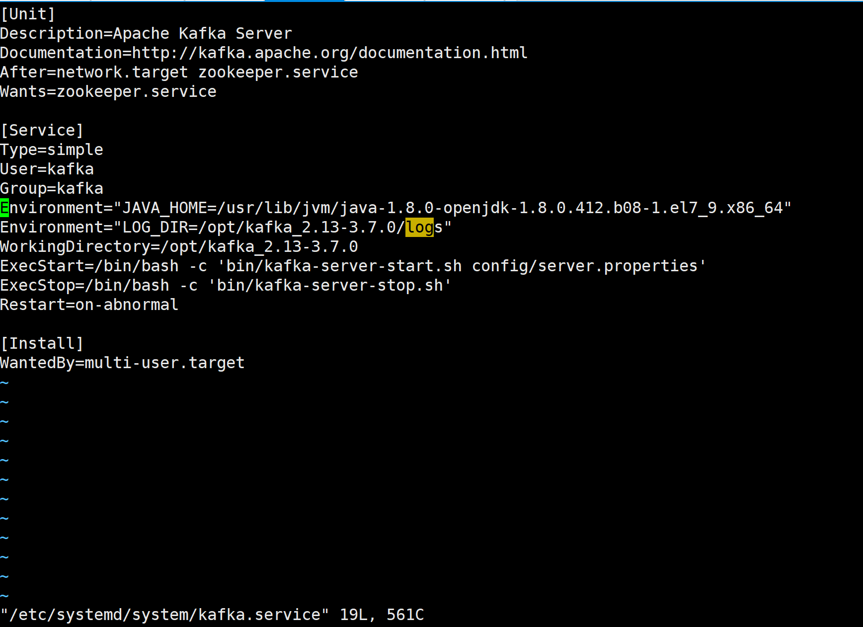 kafka-systemctl封装失败_大数据-CSDN问答