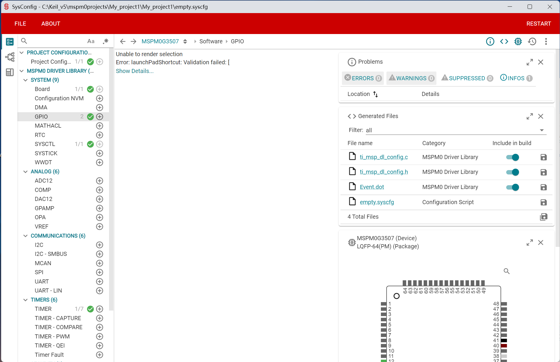 从keil的例程中打开sysconfig出现这种情况是怎么回事_嵌入式-CSDN问答