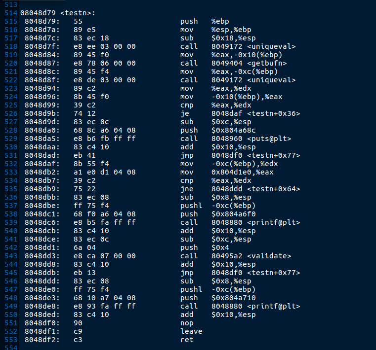 缓冲区溢出攻击炸弹kaboom关_编程语言-CSDN问答
