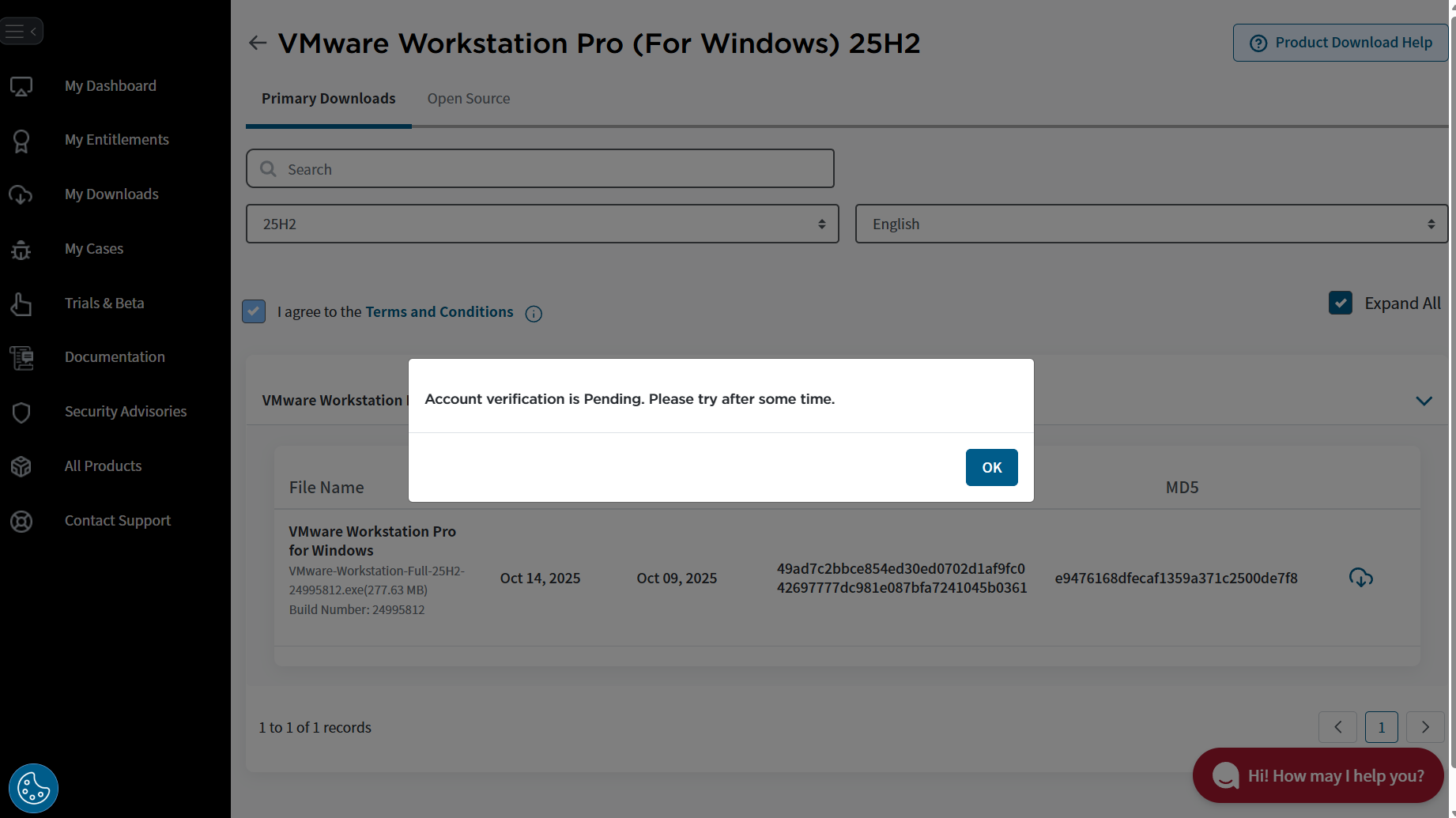 VMware 下载问题_客服专区-CSDN问答
