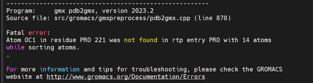 gromacs MD模拟pdb文件转换_服务器-CSDN问答