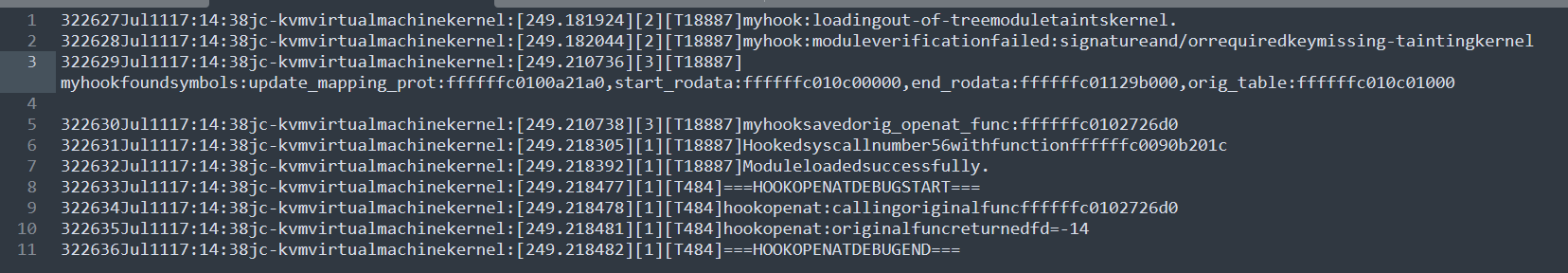 Linux arm syscall hook_服务器-CSDN问答