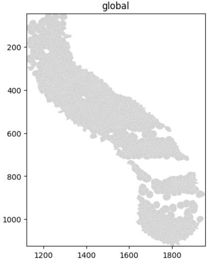 squidpy进行Xenium数据分析：给定区域的coordinate取SpatialData子集，发现对images区域的圈中和shapes ...