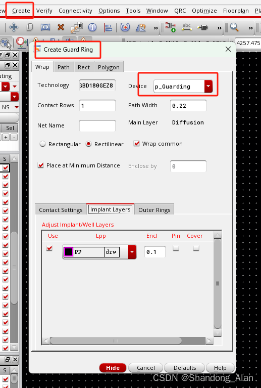 集成电路版图中创建Fluid Guard Ring-CSDN博客