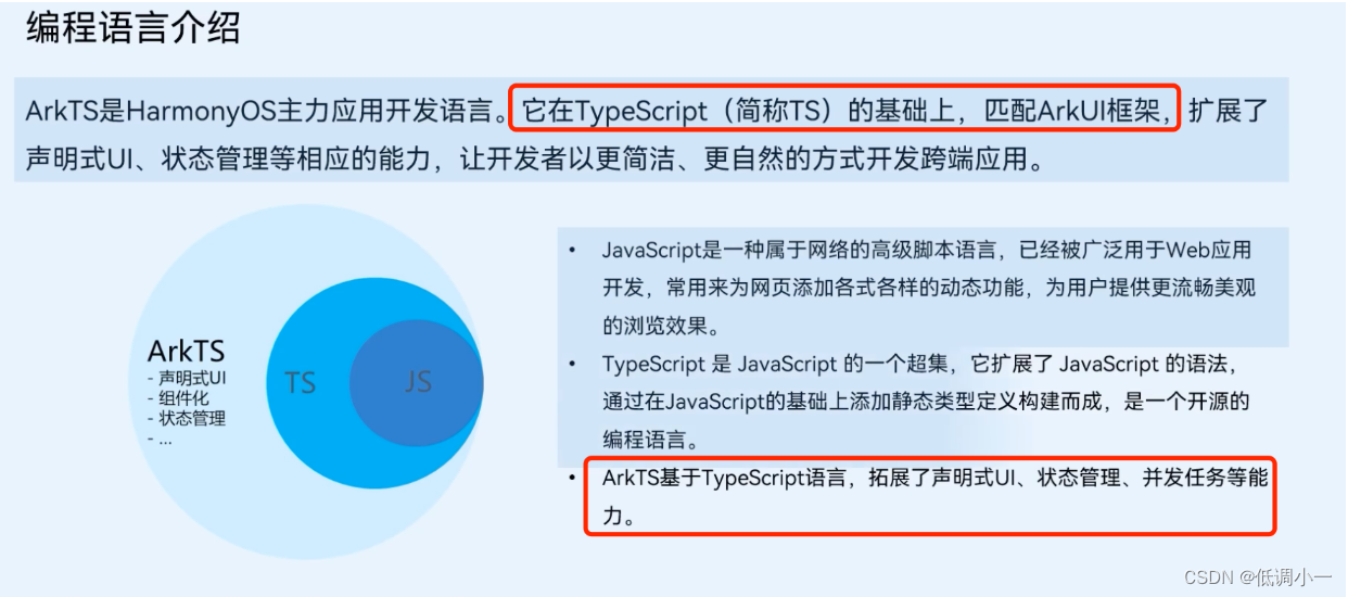 HarmonyOS第一课-对比Kotlin，快速入门TypeScript_kotlin typescript-CSDN博客