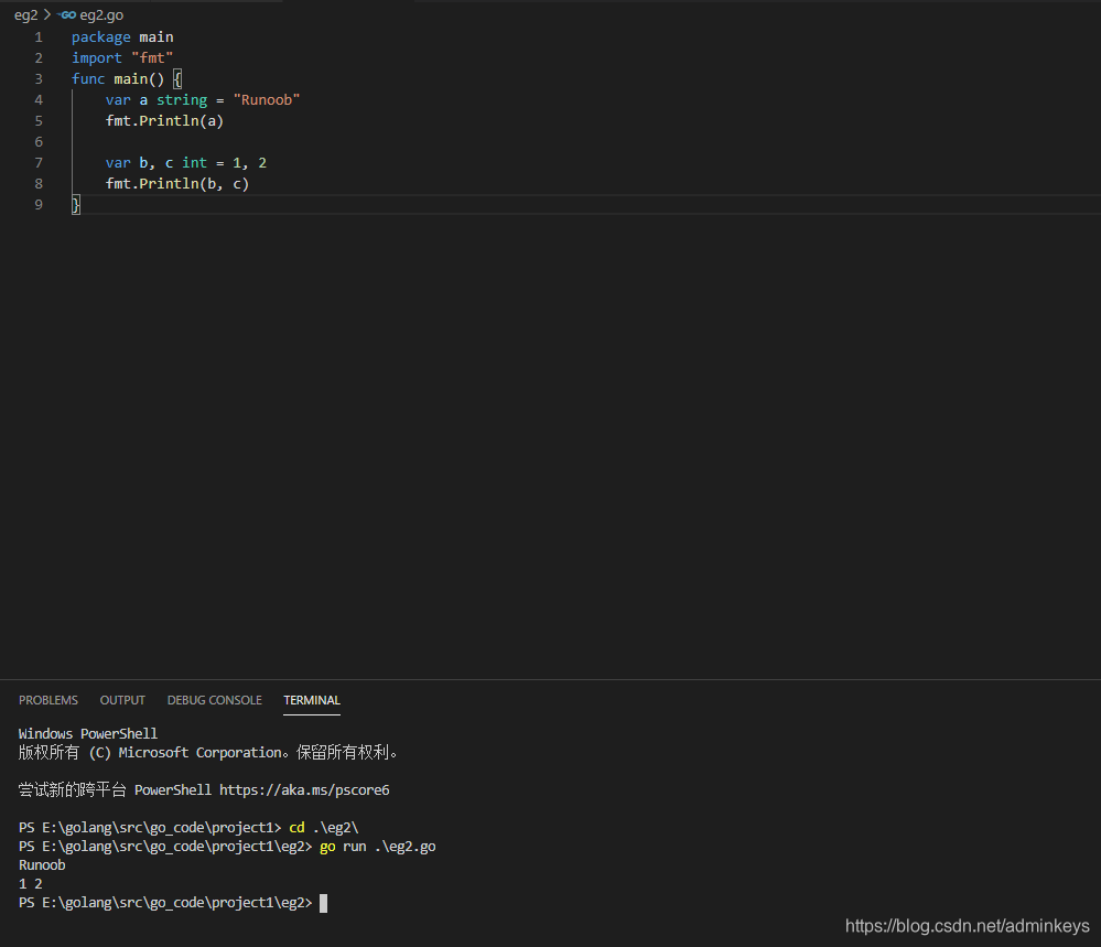 Datawhale And Golang（三、 变量、常量、枚举）golang 枚举 Csdn博客