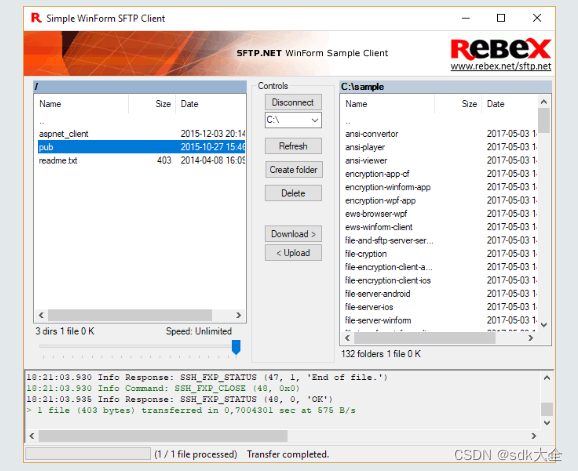 Rebex Total Pack for .Net 7.0.8816-2024-CSDN博客