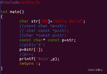 关于const char*和char const *,char* const,const char * const的区别_const char* 和char* const-CSDN博客