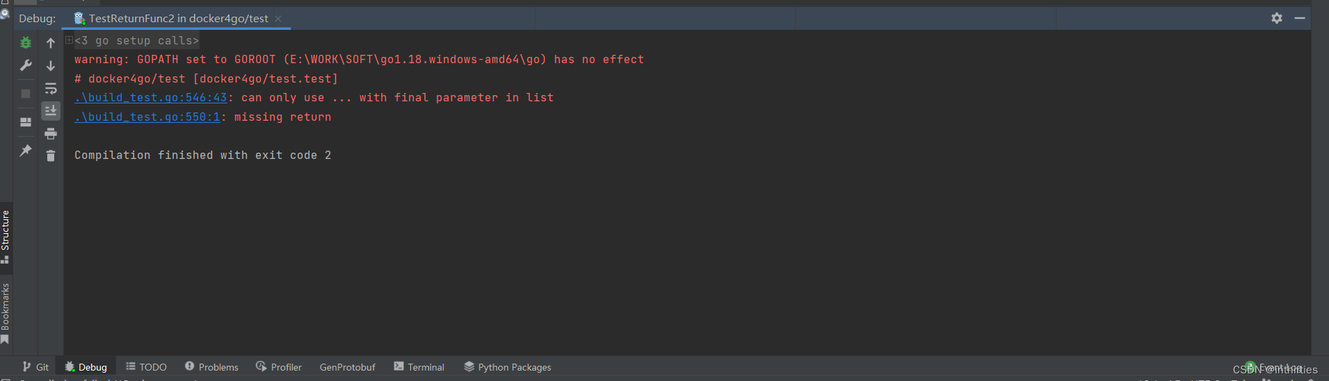 爱上开源之golang入门至实战第四章函数(Func)(五)_golang 数组 变长参数-CSDN博客