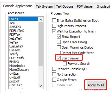 WinEdt 设定 自动打开编译结果_winedt怎么编译出pdf-CSDN博客
