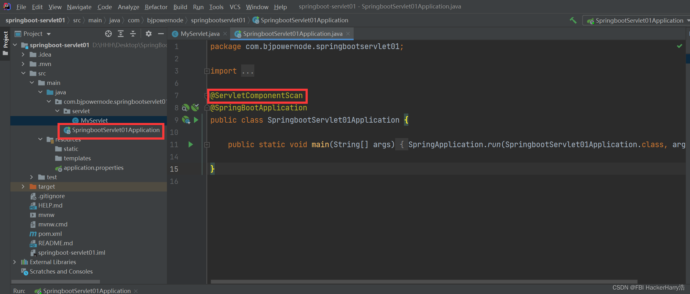 SpringBoot 注册自己的Servlet（三种方式）(内含源代码)_springboot注册servlet-CSDN博客