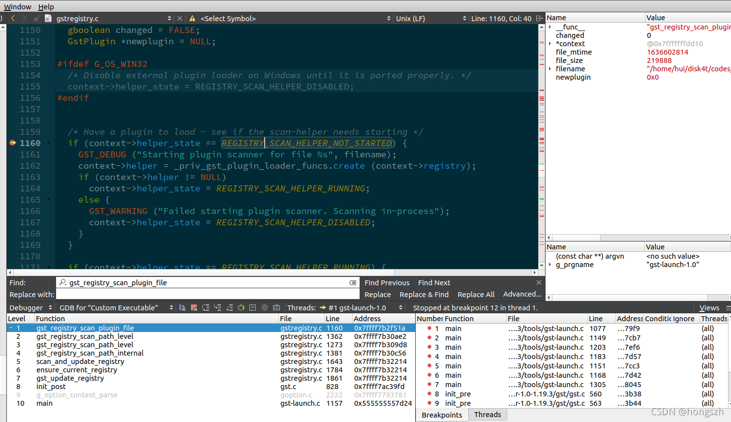 qtcreator调试gstreamer_qt gstreamer-CSDN博客