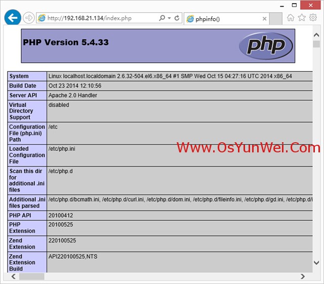 CentOS 6.6安装配置LAMP服务器(Apache+PHP5+MySQL)-CSDN博客