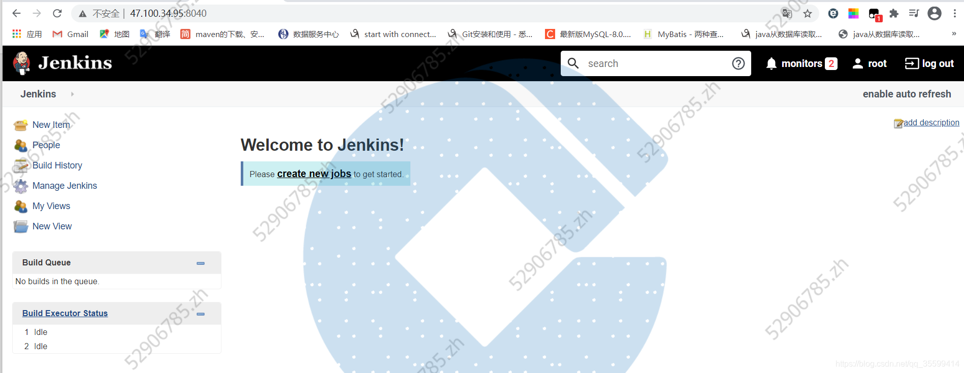 使用docker搭建gitlab、jenkins_docker 注册表 dockerhub gitllab jetbrainsspace-CSDN博客