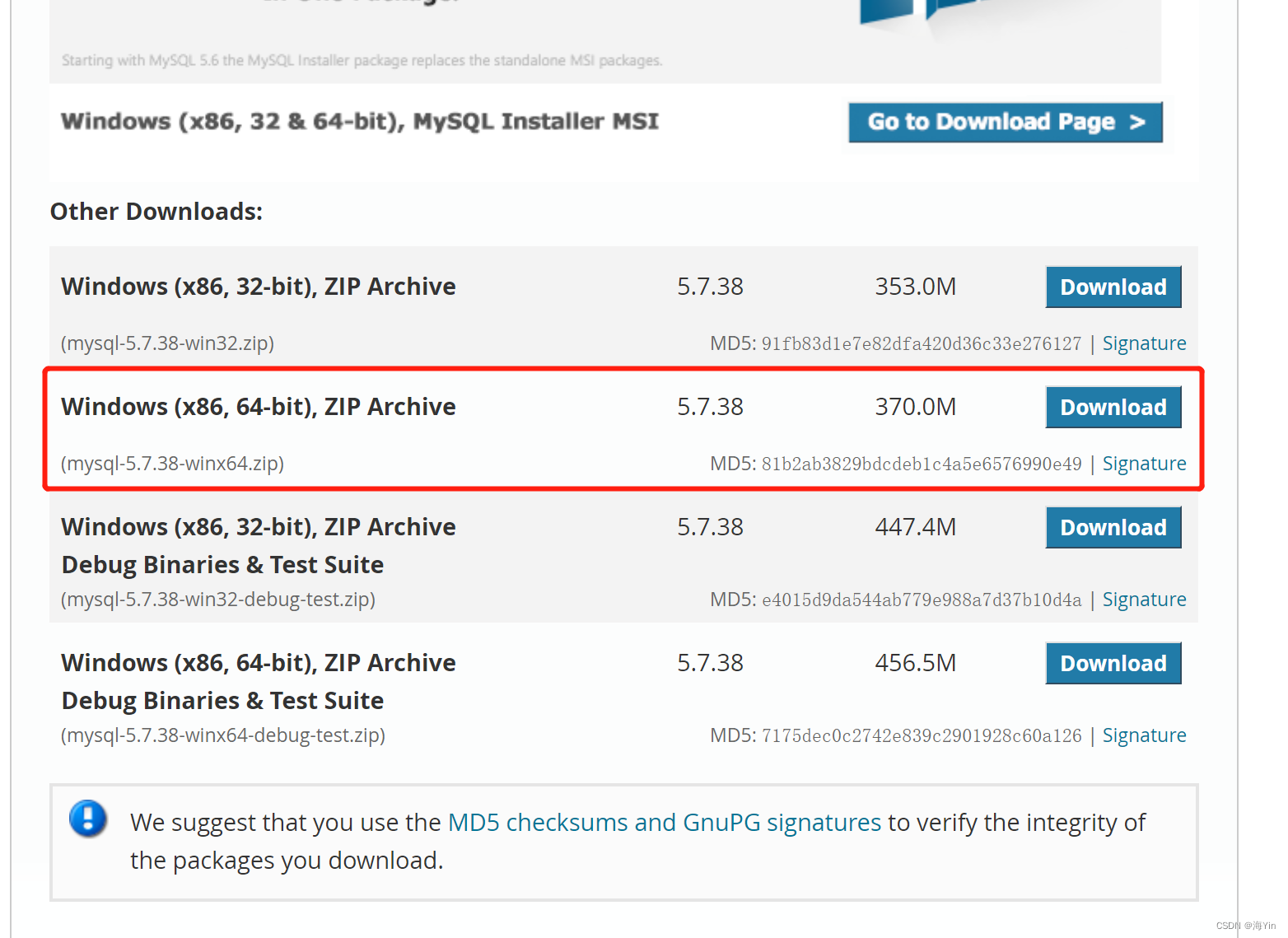 MySql 5.7.38下载安装教程 ,并实现在Navicat操作MySql_mysql5.7.38-CSDN博客