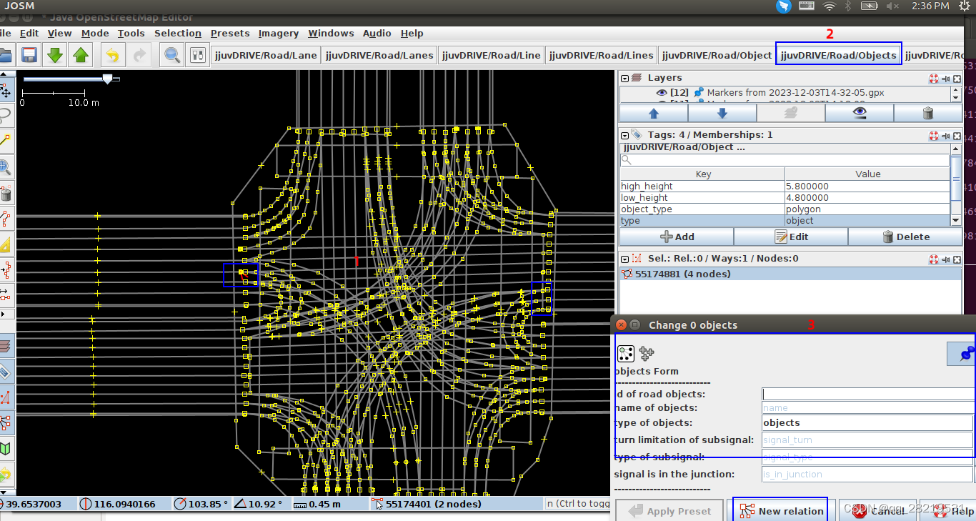 JOSM -- 使用及画图-CSDN博客