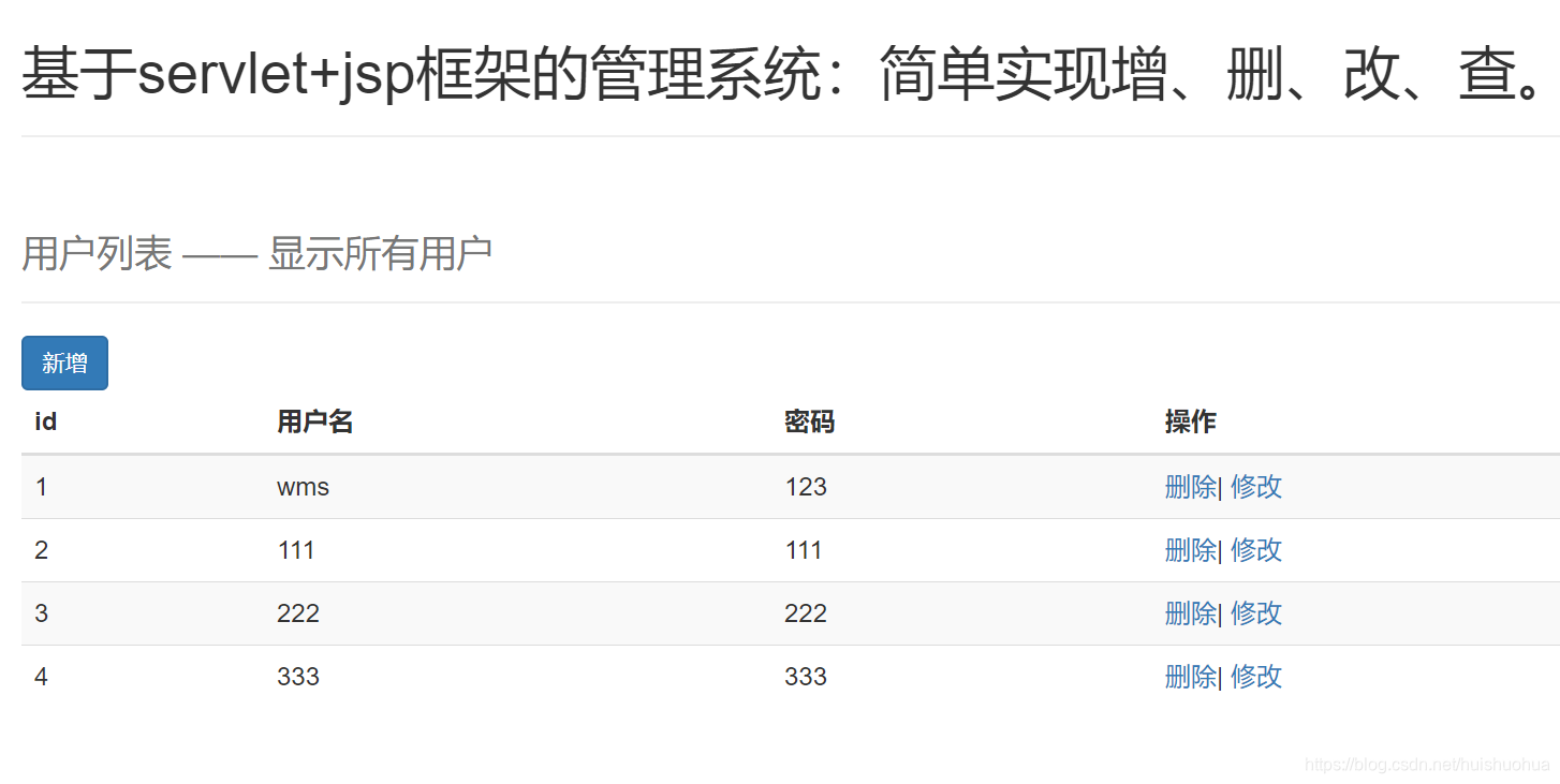 servlet+数据库交互_servlet connection con=null;-CSDN博客