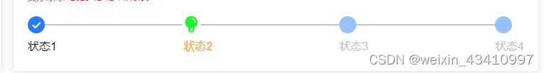 【无标题】【element Ui】 Steps自定义进度图标及完成等状态图标element Ui Plus Steps 步骤条 Process Status 不显示wait Csdn博客