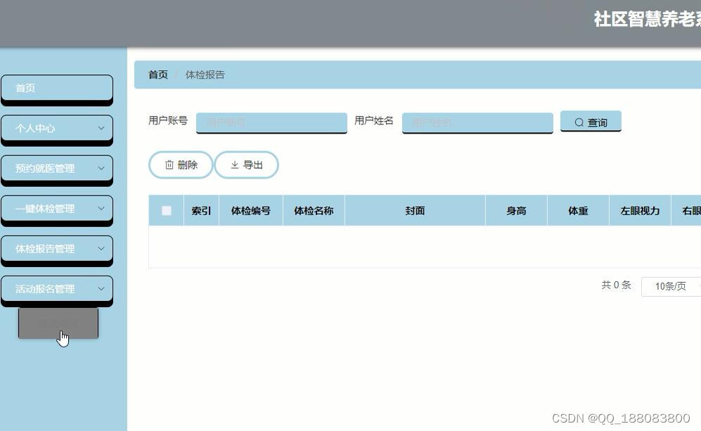 Springbootvuejava社区智慧养老院老年人管理系统springboot养老院管理系统技术可行性 Csdn博客