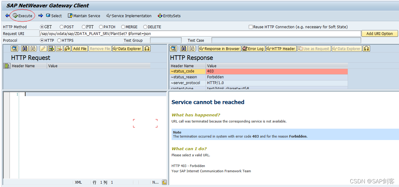 【学习笔记】SAP OData服务简介-CSDN博客