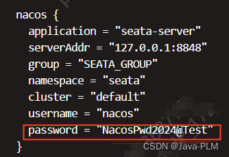 解决Nacos密码包含特殊字符，seata启动报403 unknown user问题_nacos密码特殊字符-CSDN博客