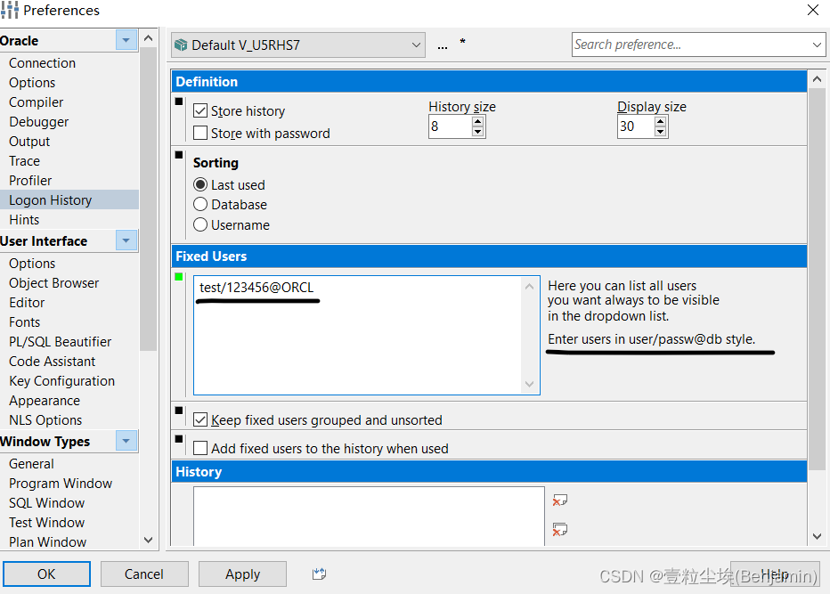 Plsql登录oracle数据库配置及免密登录plsql首次登录配置数据库 Csdn博客