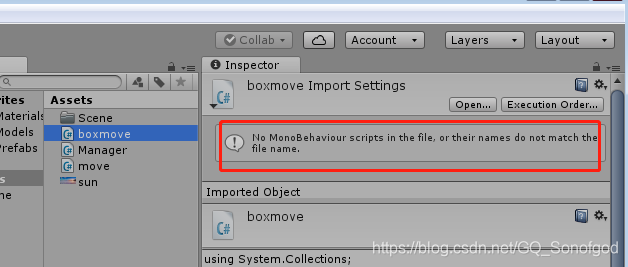no Monobehaviour scripts in the file, or their names don't match the file name-Unity3d报错-CSDN博客