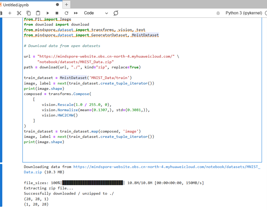 昇思MindSpore学习心得入门-数据变换Transforms-CSDN博客