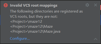 idea中错误信息：Invalid VCS root mappings的解决方法_the following directories are registered as vcs ro-CSDN博客