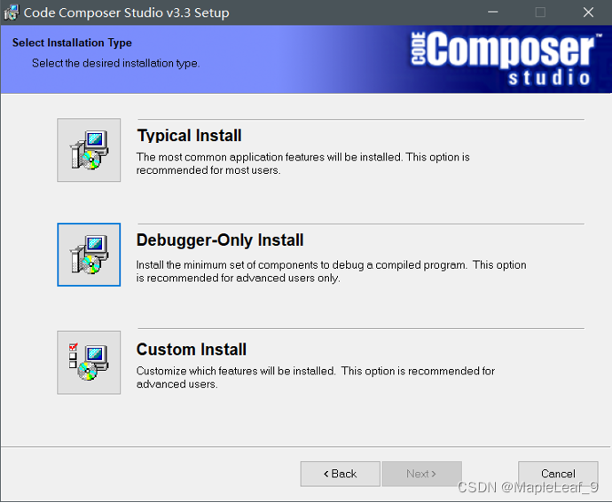 CCS v3.3在win10电脑上的详细安装步骤_ccs3.3安装教程win10-CSDN博客