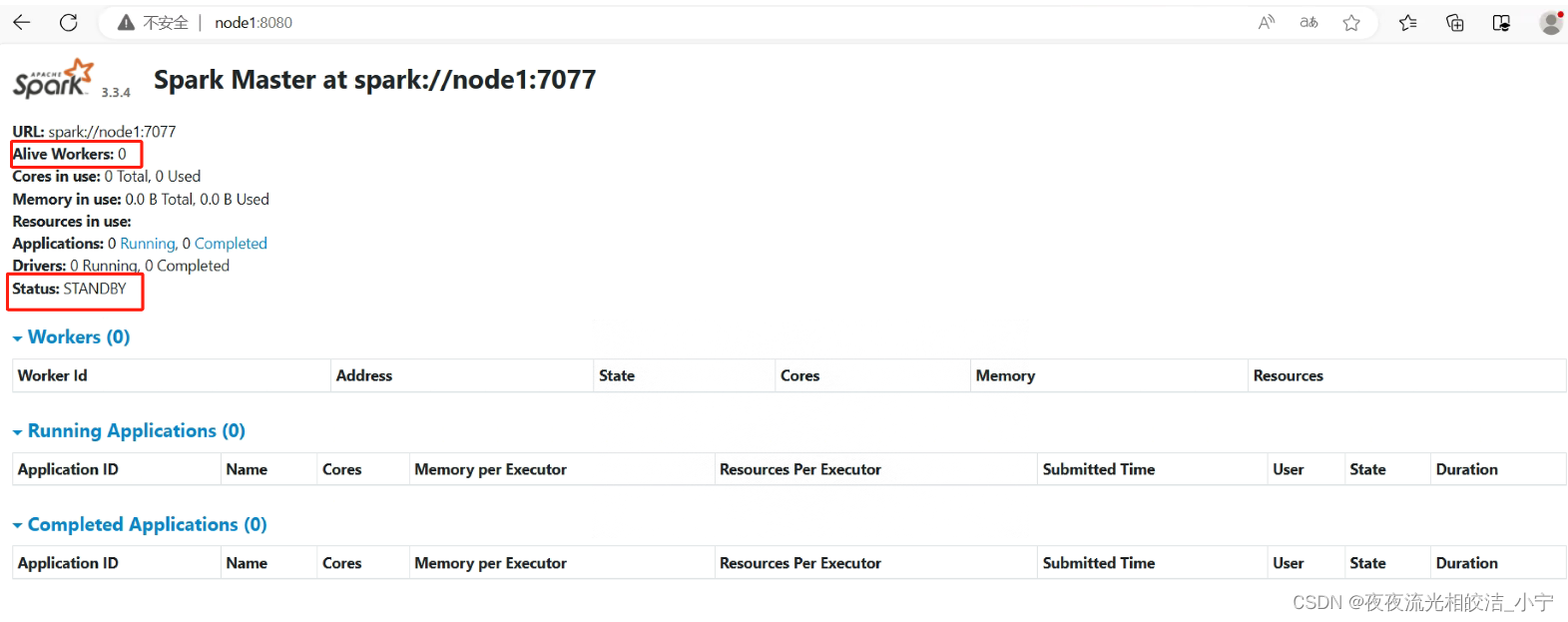 基于Spark3.3.4版本,实现Standalone 模式高可用集群部署_spark standalone 高可用-CSDN博客