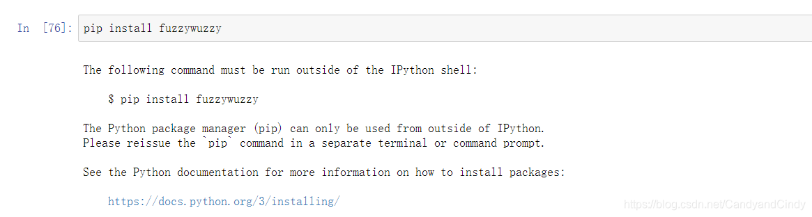 利用Anaconda Prompt在Jupter notebook中安装包_the python package manager (pip) can only be used -CSDN博客