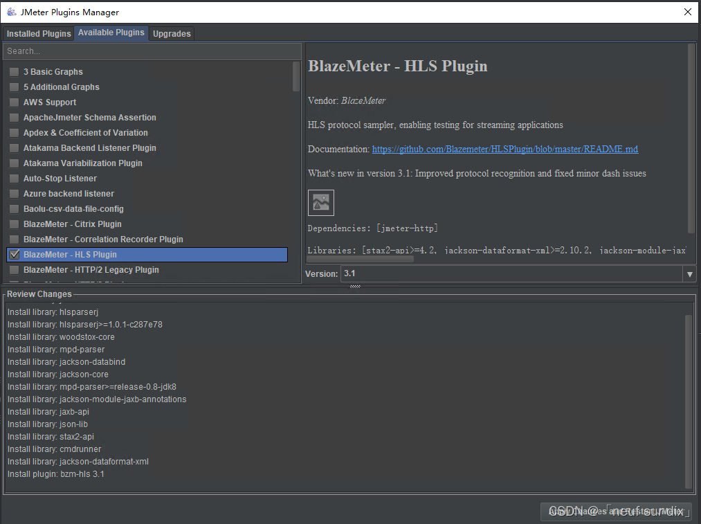 jmeter之HLS插件进行流媒体压测_jmeter压测视频流-CSDN博客