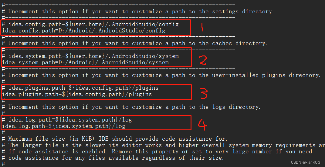 AndroidStudio相关_it seems you're using 'idea.config.path' property -CSDN博客