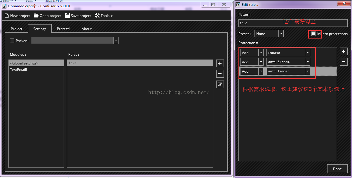 给大家推荐一个.Net的混淆防反编译工具ConfuserEx-CSDN博客