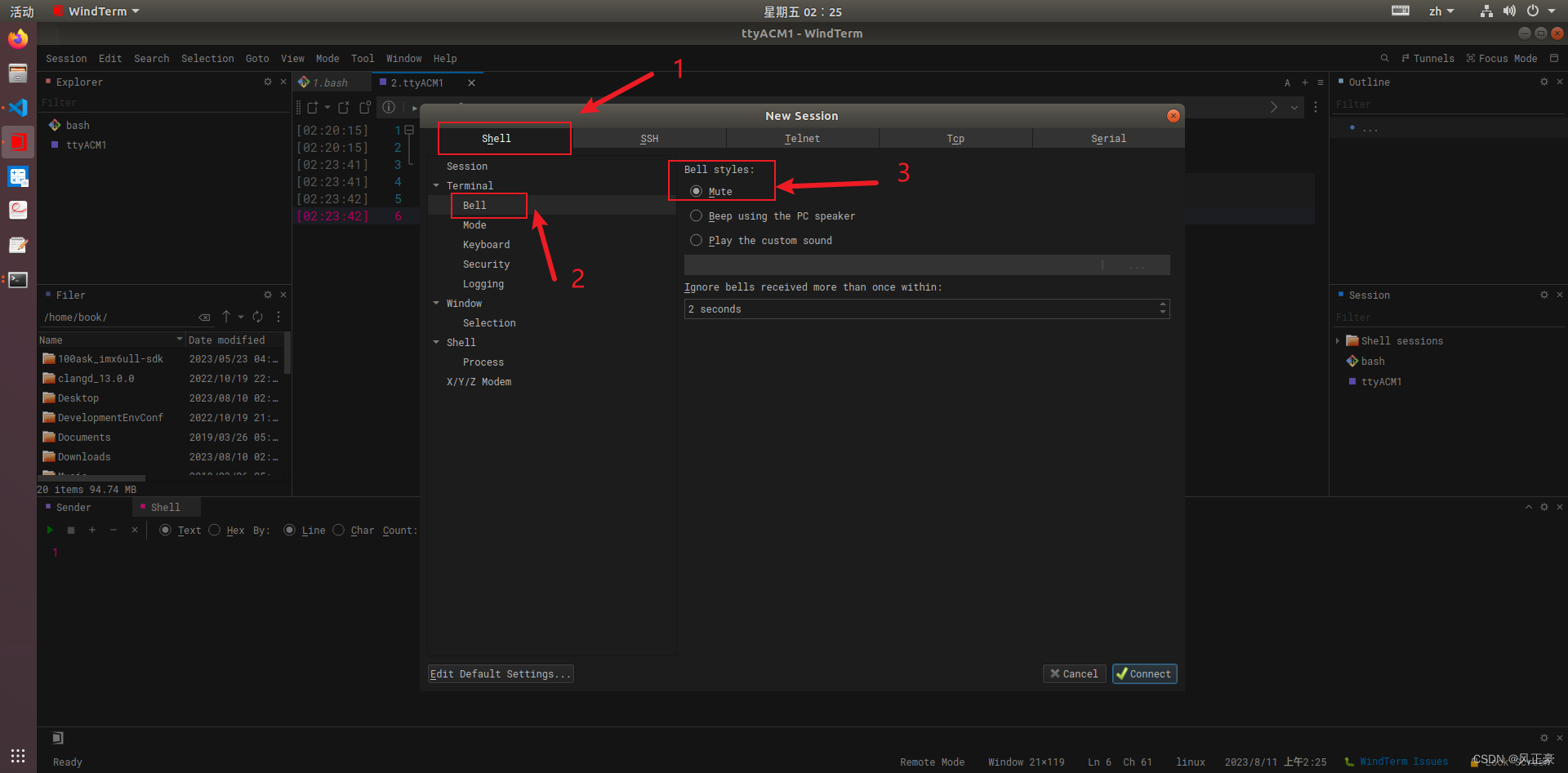 Ubuntu中的WindTerm如何设置成中文，并且关闭shell中Tab键声音_windterm中文-CSDN博客
