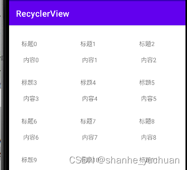 Android的UI开发——RecyclerView_recyclerview 网格布局-CSDN博客