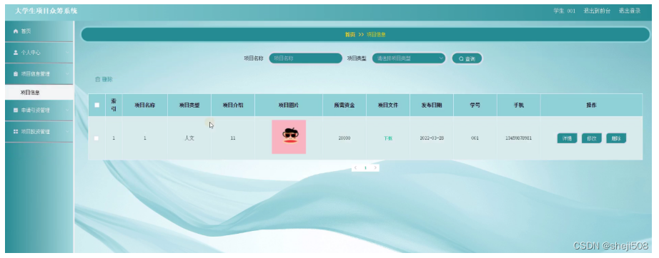 Python Django毕业设计大学生项目众筹系统(程序lwpython大学生项目 Csdn博客