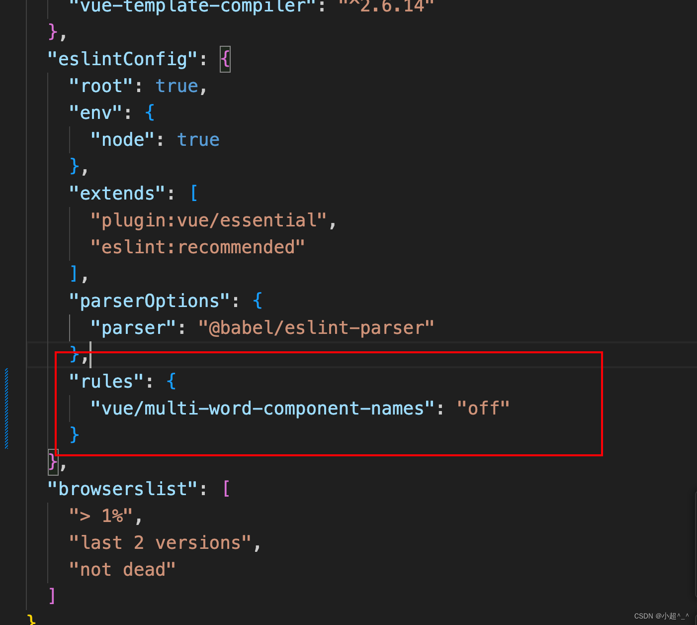 解决：Component name “index“ should always be multi-word_component name "index" should always be ...