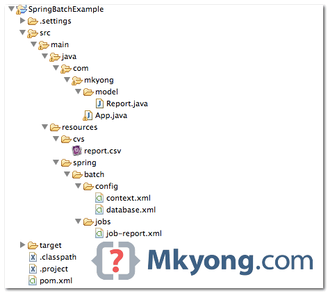 Spring Batch示例– CSV文件到MySQL数据库-CSDN博客