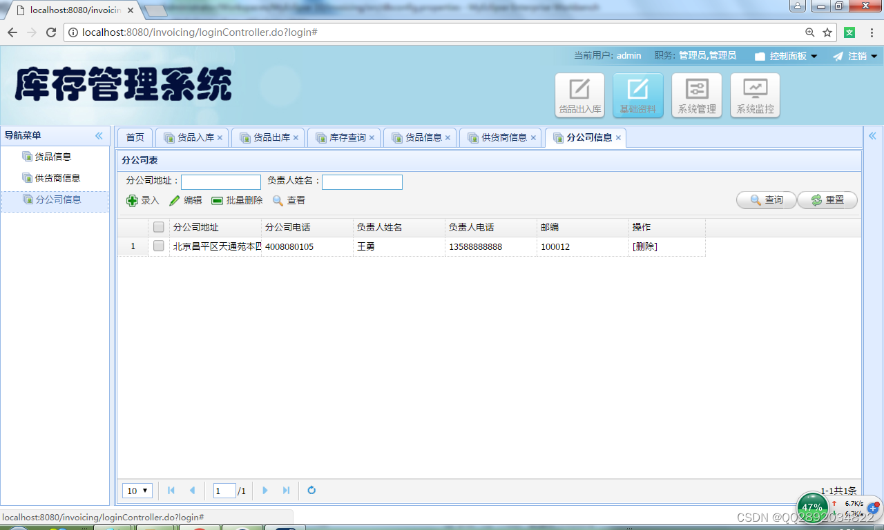 基于springmvchibernate开发企业库存管理系统的设计与实现任务书ppt 毕业设计基于nhibernate的仓储管理系统设计与实现 Csdn博客
