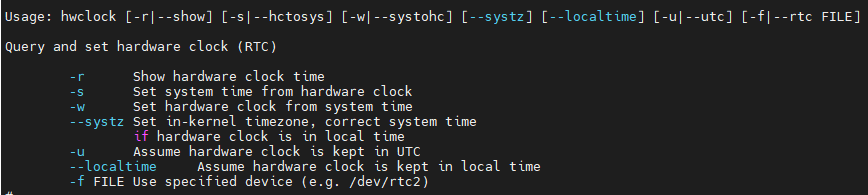 linux hwclock硬件时钟_hwclock -w和-s-CSDN博客