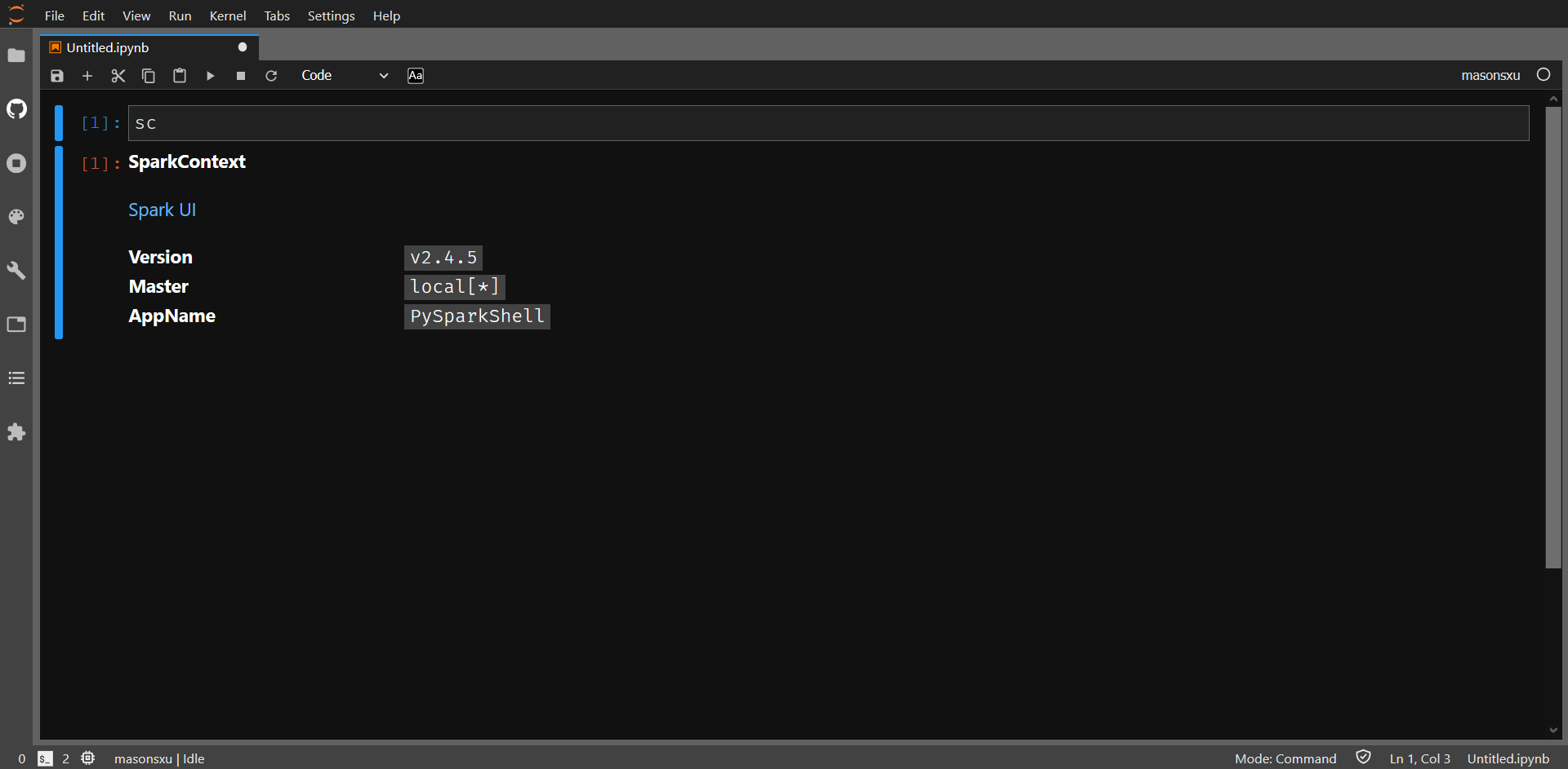 最通俗易懂的 Windows10 下配置 pyspark + jupyterlab 讲解（超级详细）_jupyter 安装 pyspark 2.4.5-CSDN博客