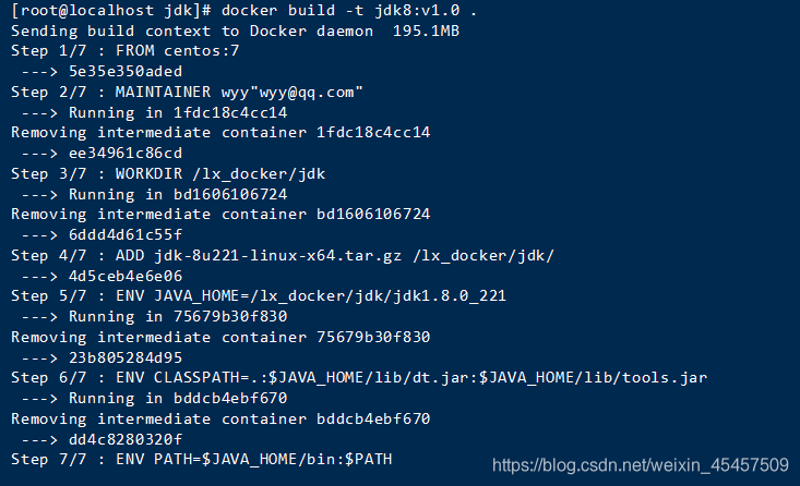 Dockerfile简介及jdk镜像制作_dockerfile from jdk-CSDN博客