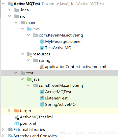 Spring整合ActiveMQ实例_sping整合activemq案例-CSDN博客