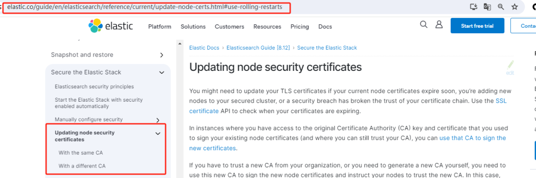Elasticsearch 8.X 集群 SSL 证书到期了，怎么更换?-CSDN博客